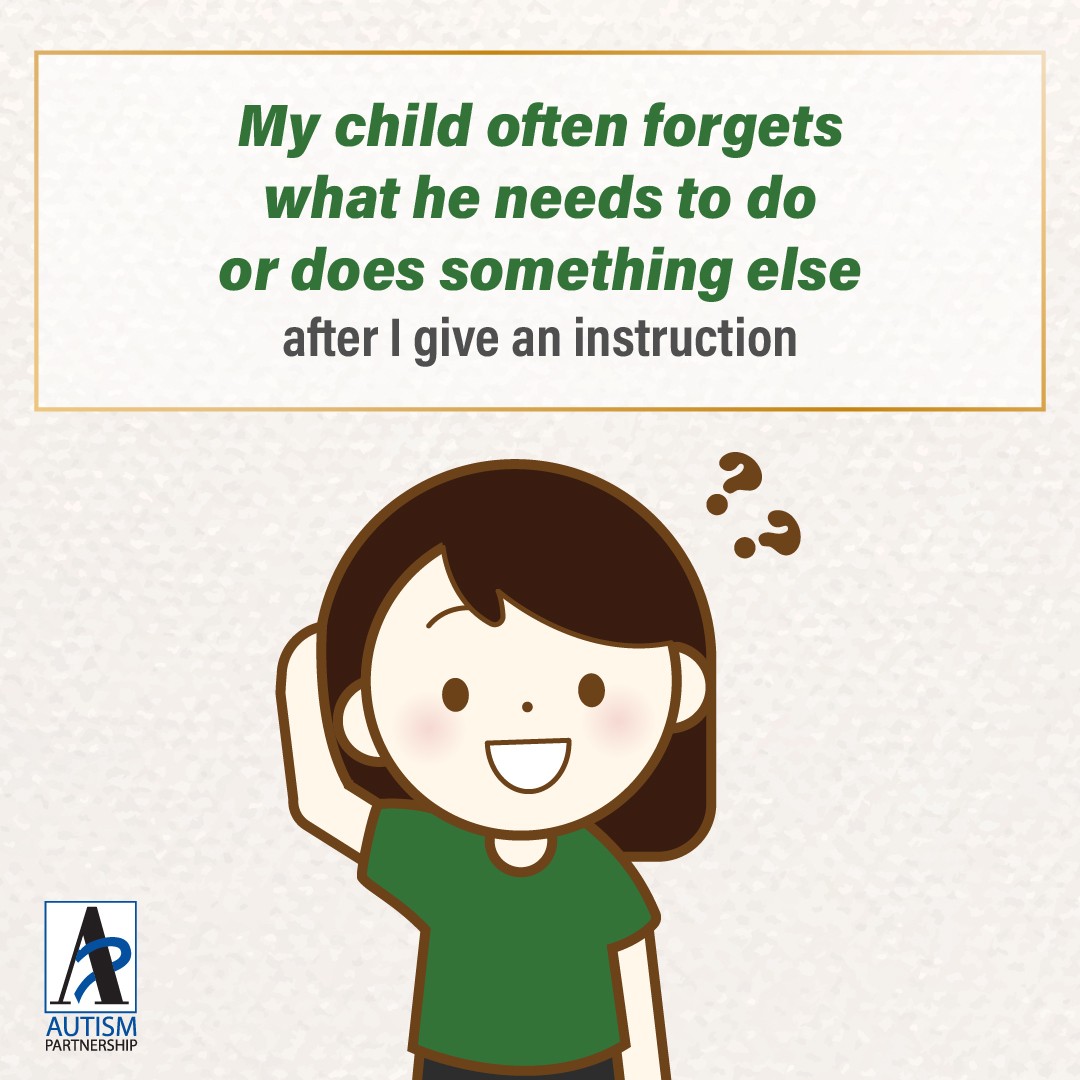 Why my child does not follow my instructions? - Autism Partnership